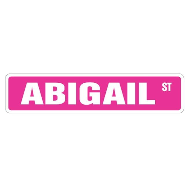 4 x 18 in. Abigail Street Sign - Walmart.com