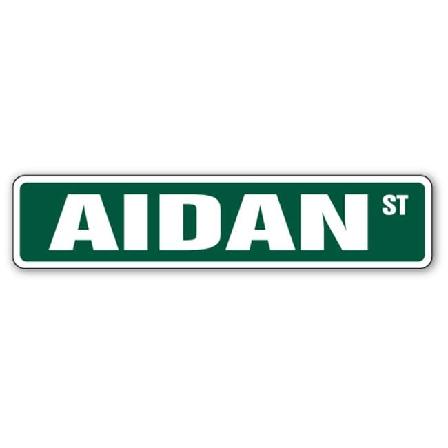 4 x 18 in. Aidan Street Sign - Walmart.com