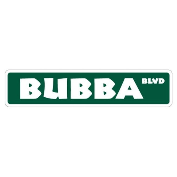 4 x 18 in. Bubba Street Sign - Walmart.com