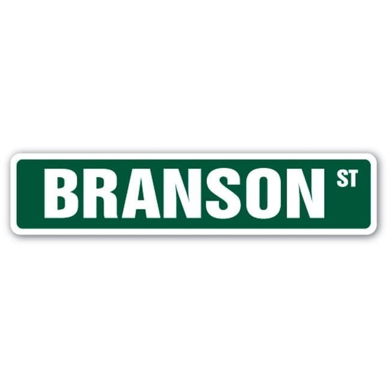 4 x 18 in. Childrens Name Room Street Sign - Branson - Walmart.com