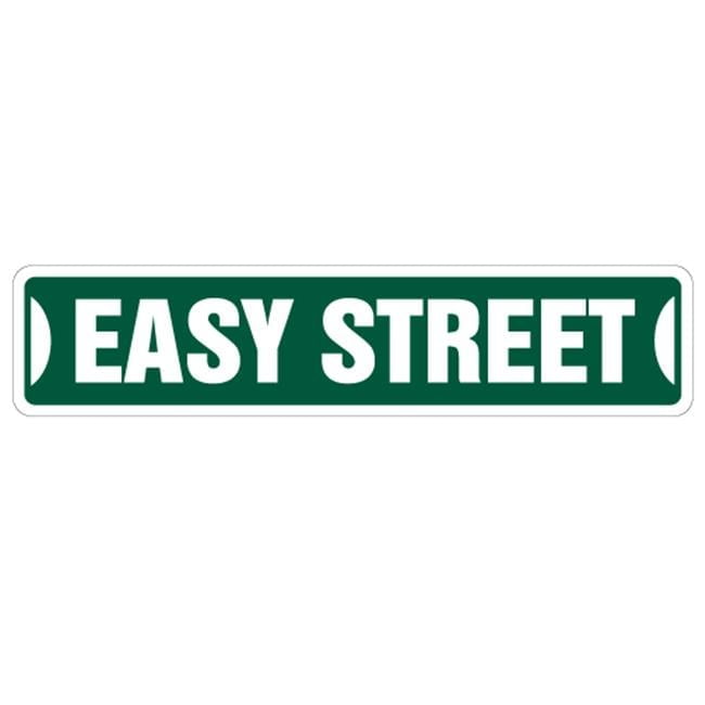 4 x 18 in. Easy Street Sign - Walmart.com
