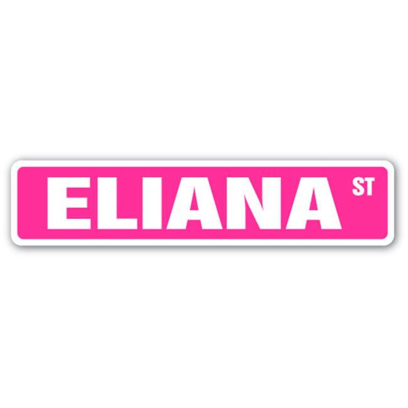 4 x 18 in. Eliana Street Sign - Walmart.com