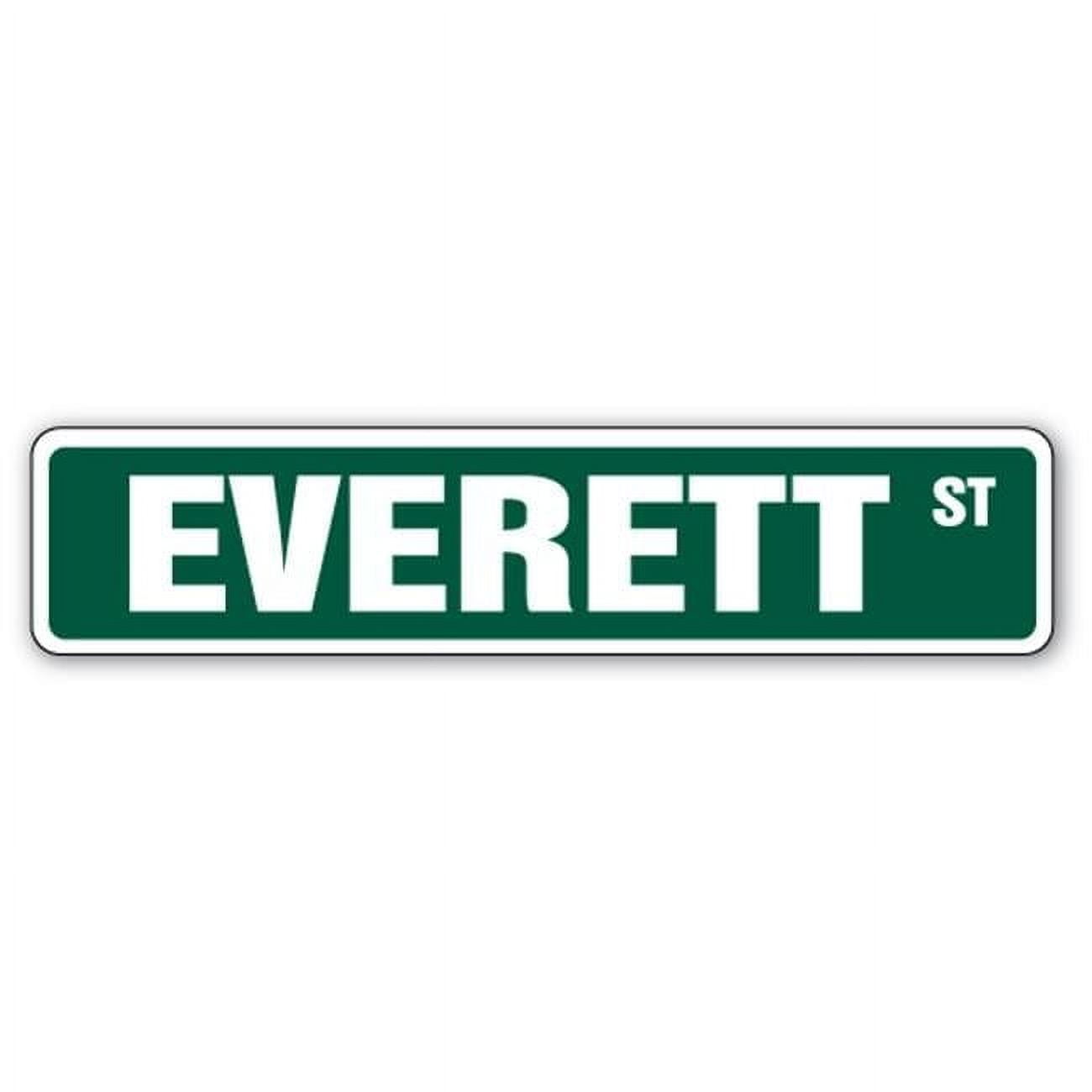 4 x 18 in. Everett Street Sign - Walmart.com