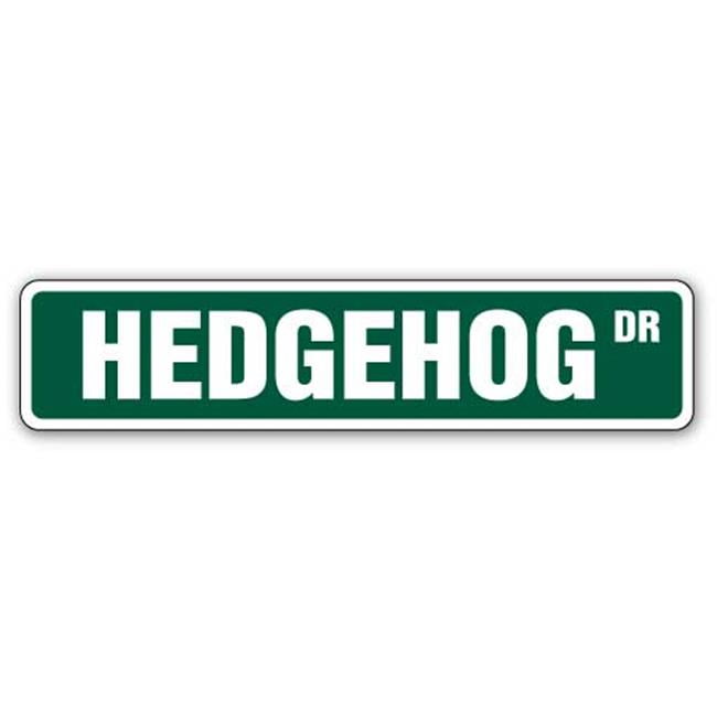 4 x 18 in. Hedgehog Street Sign - Walmart.com
