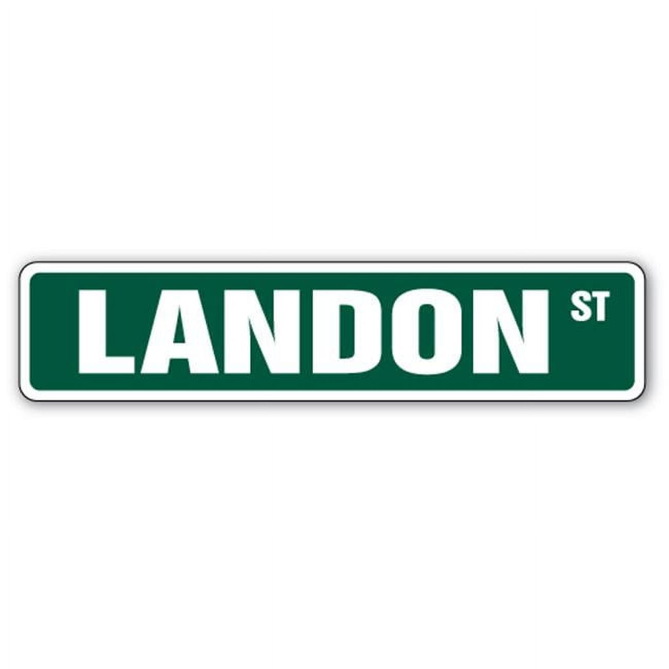 4 x 18 in. Landon Street Sign - Walmart.com