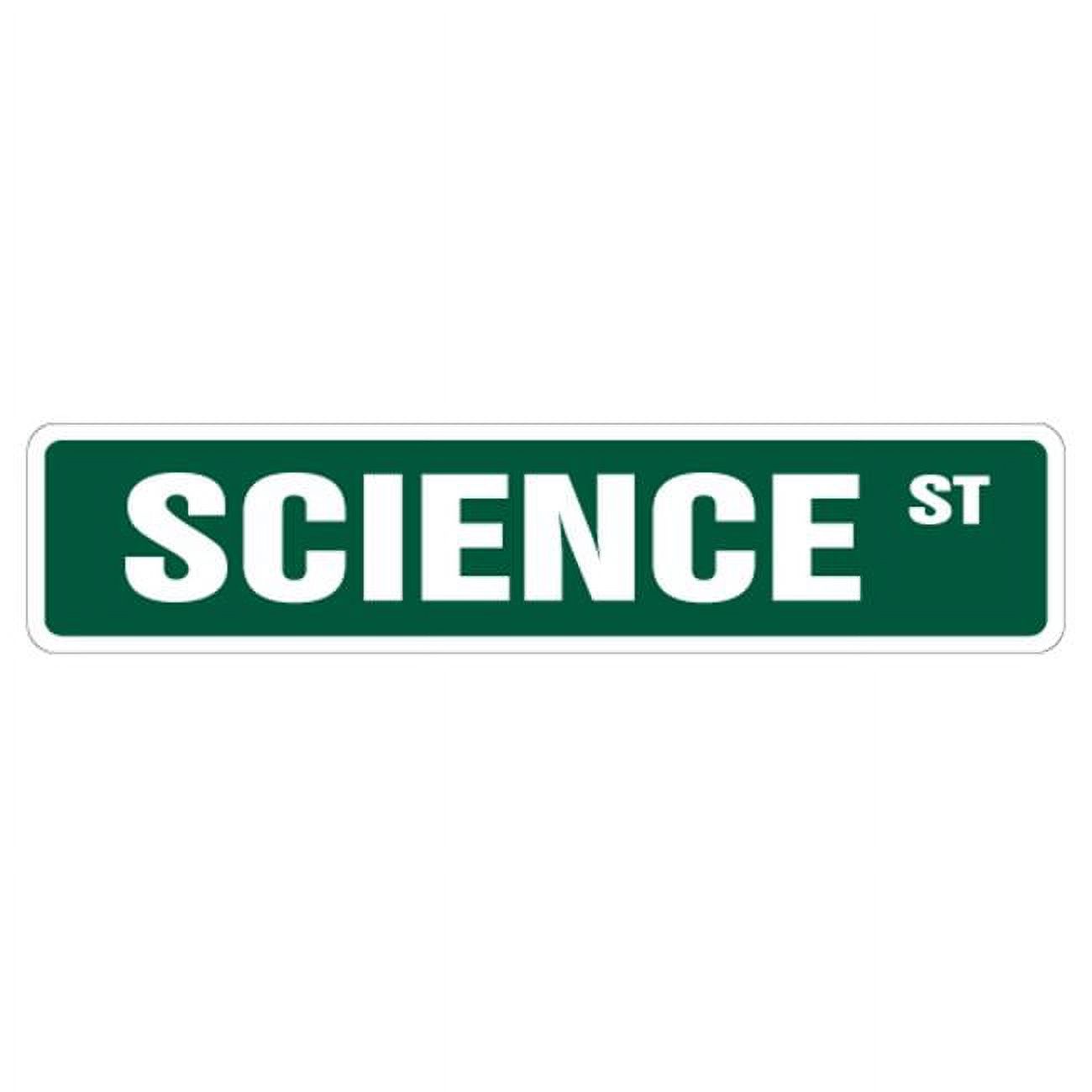 4 x 18 in. Science Street Sign - Walmart.com