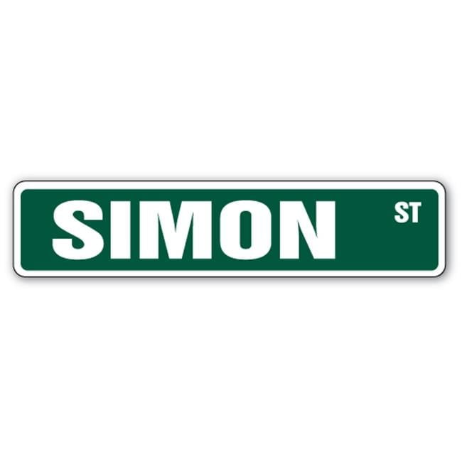 4 x 18 in. Simon Street Sign - Walmart.com
