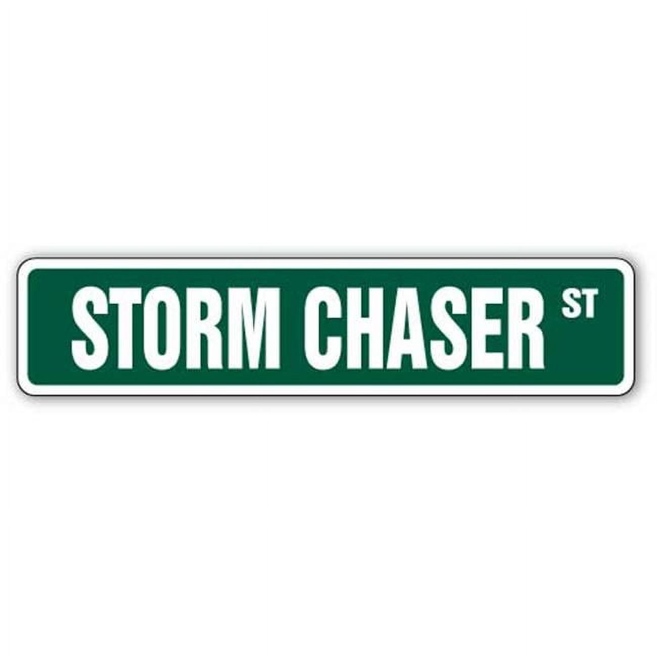 4 x 18 in. Storm Chaser Street Sign - Walmart.com