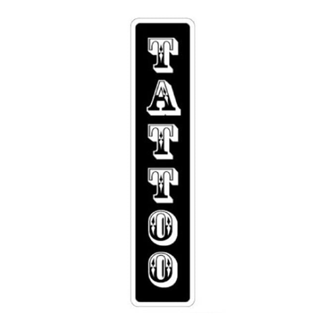 4 x 18 in. Tattoo Street Sign - Walmart.com