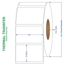4x6 Thermal Label Roll