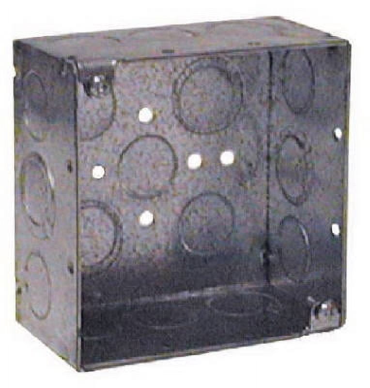 4" x 2-1/8" Deep Welded Corners Square Box Steel, Each - Walmart.com