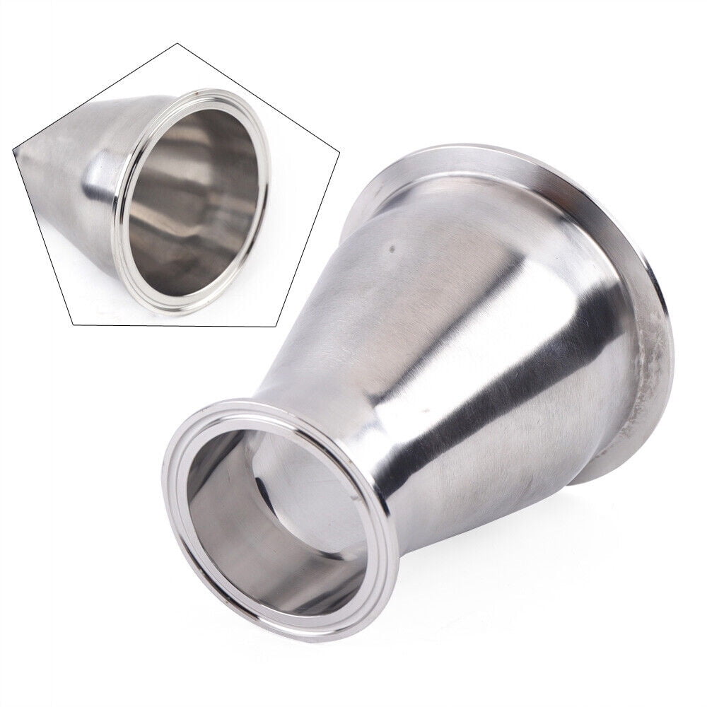 4" x 2.5" Concentric Reducer | Tri Clamp 4 inch x 2.5 inch Sanitary ...