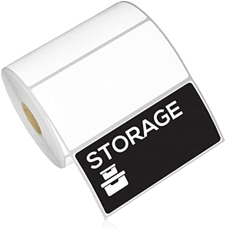 4" x 2" Direct Thermal Labels - Compatible with Zebra & Rollo Desktop ...