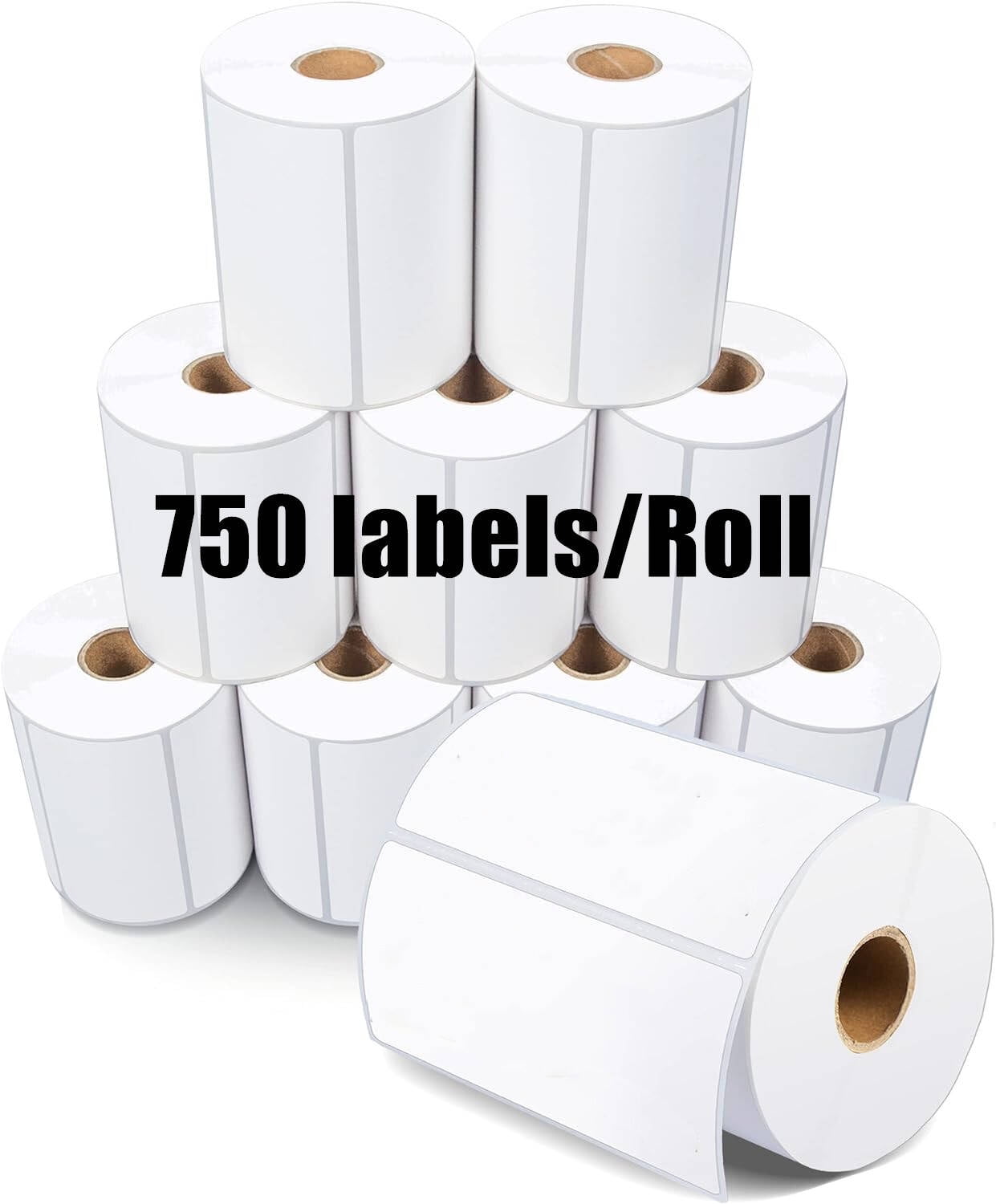 4" x 2" Direct Thermal Multipurpose & Shipping Address Labels Barcodes ...