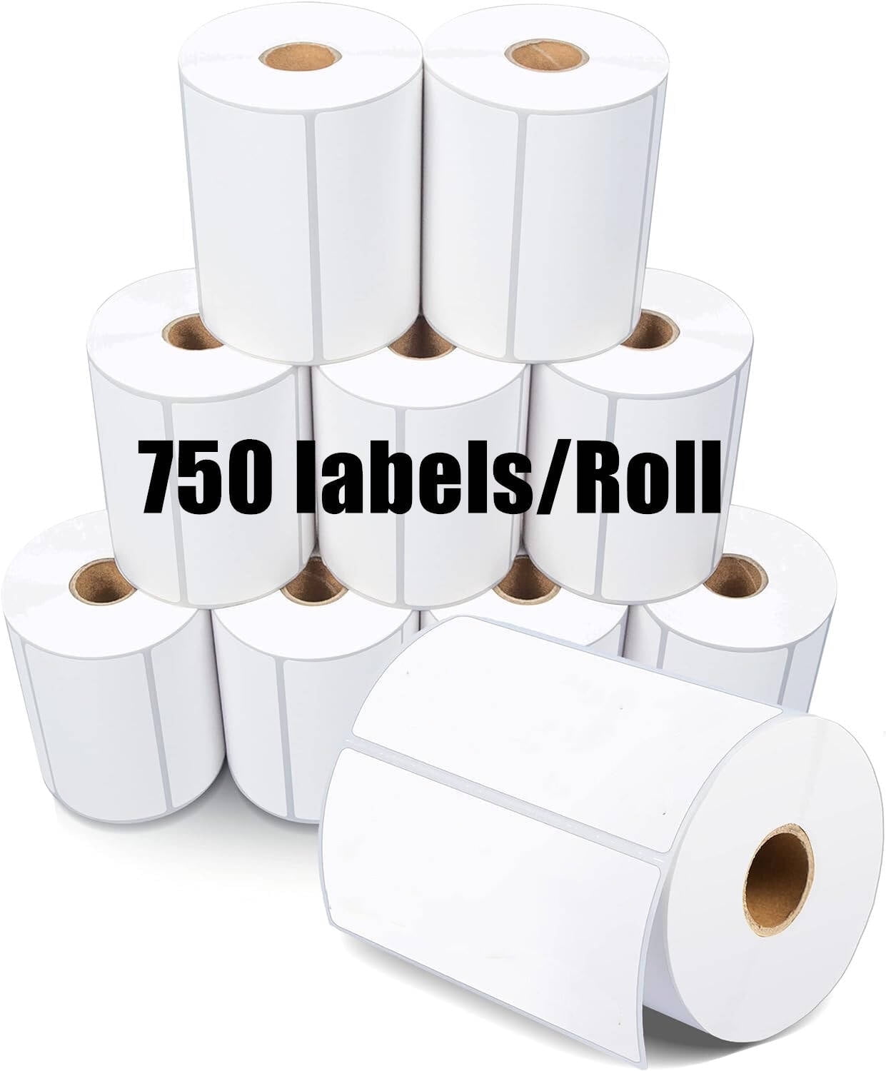 4" x 2" Direct Thermal Multipurpose & Shipping Address Labels Barcodes ...
