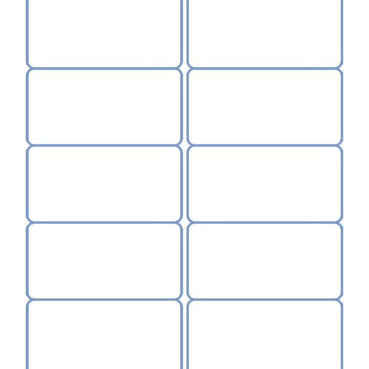 4" x 2" Label Sheets for Laser & Inkjet Printers, Shipping Labels or ...