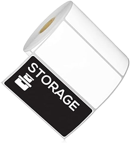 4" x 2" Removable Direct Thermal Labels - Compatible with Rollo & Zebra ...
