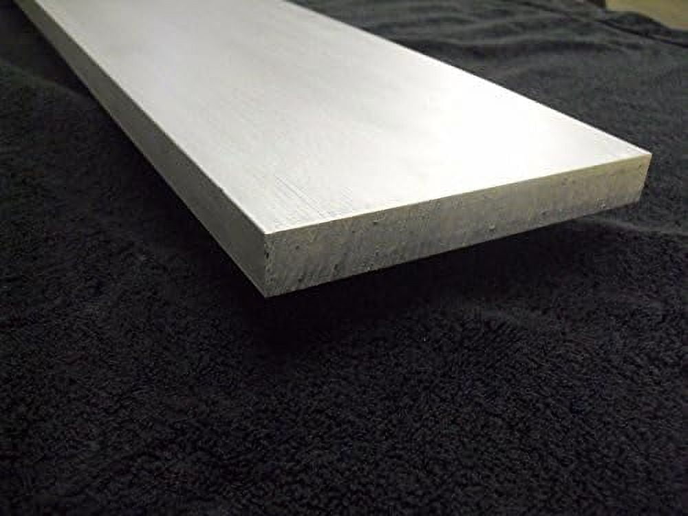 /4" x 2" x 36" long Aluminum Flat Bar Sheet Plate 6061-T6 Mill Finish ...