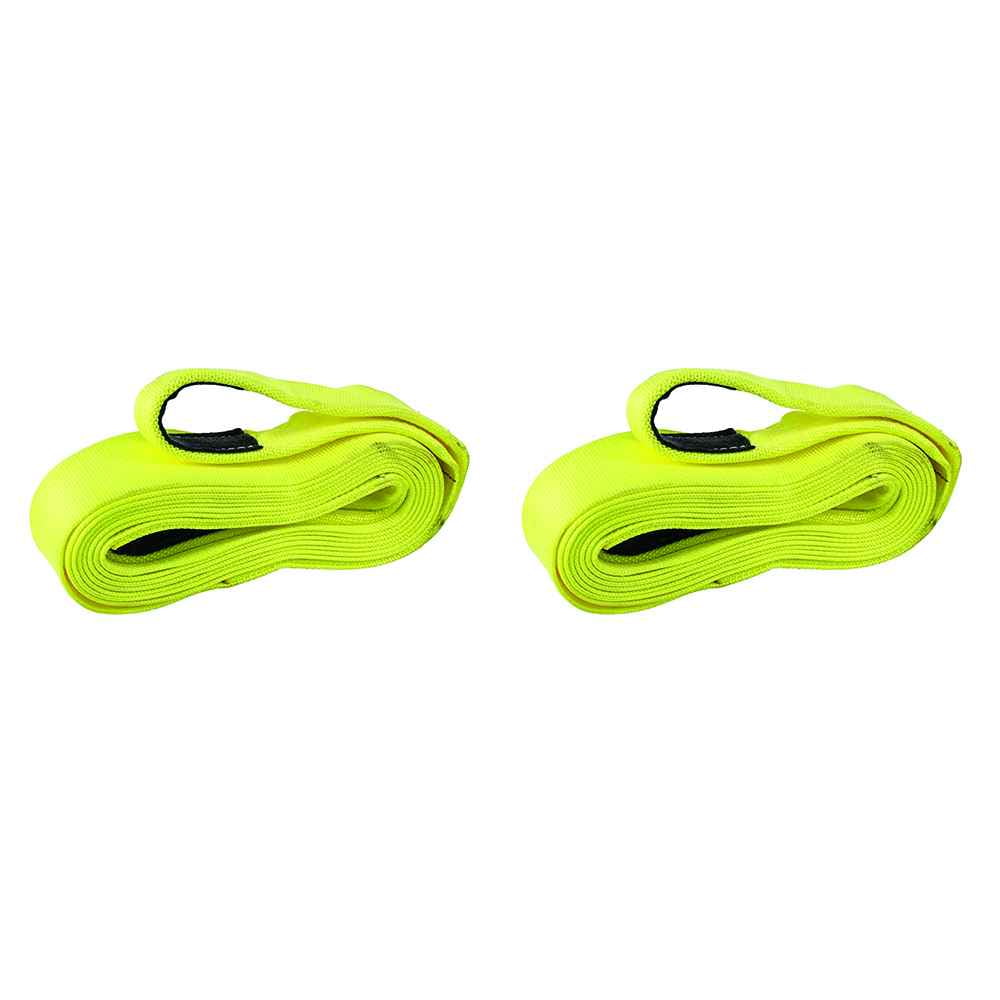 4" x 20' Recovery Strap w/ Cordura Reinforced Eyes - 2 Pack - Walmart.com