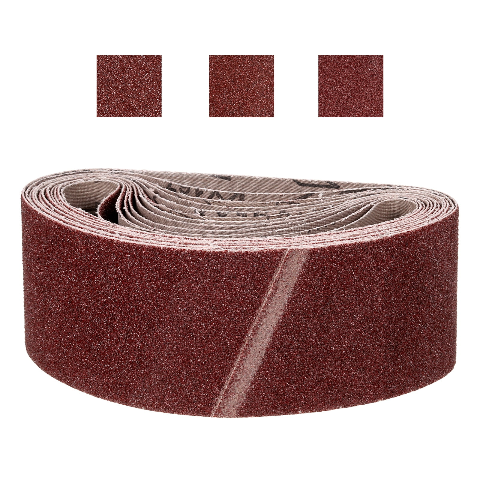 4 x 21 Inch Sanding Belt, 15 Pcs 40/80/120 Grit Knife Sharpener Belts ...