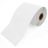 4" x 220' Continuous Feed Inkjet Roll Labels - 3 Inch Core Size - Water ...