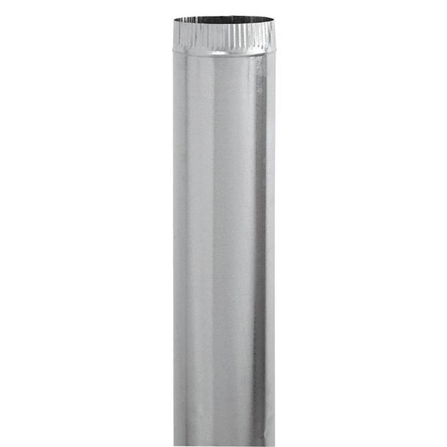 4 x 24 in. Galvanized Steel Pipe - Walmart.com