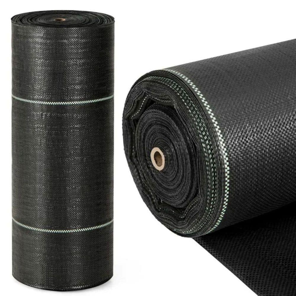 4 x 250 ft. Weed Barrier Landscape Fabric-Durable PP Garden Mat, Weed ...