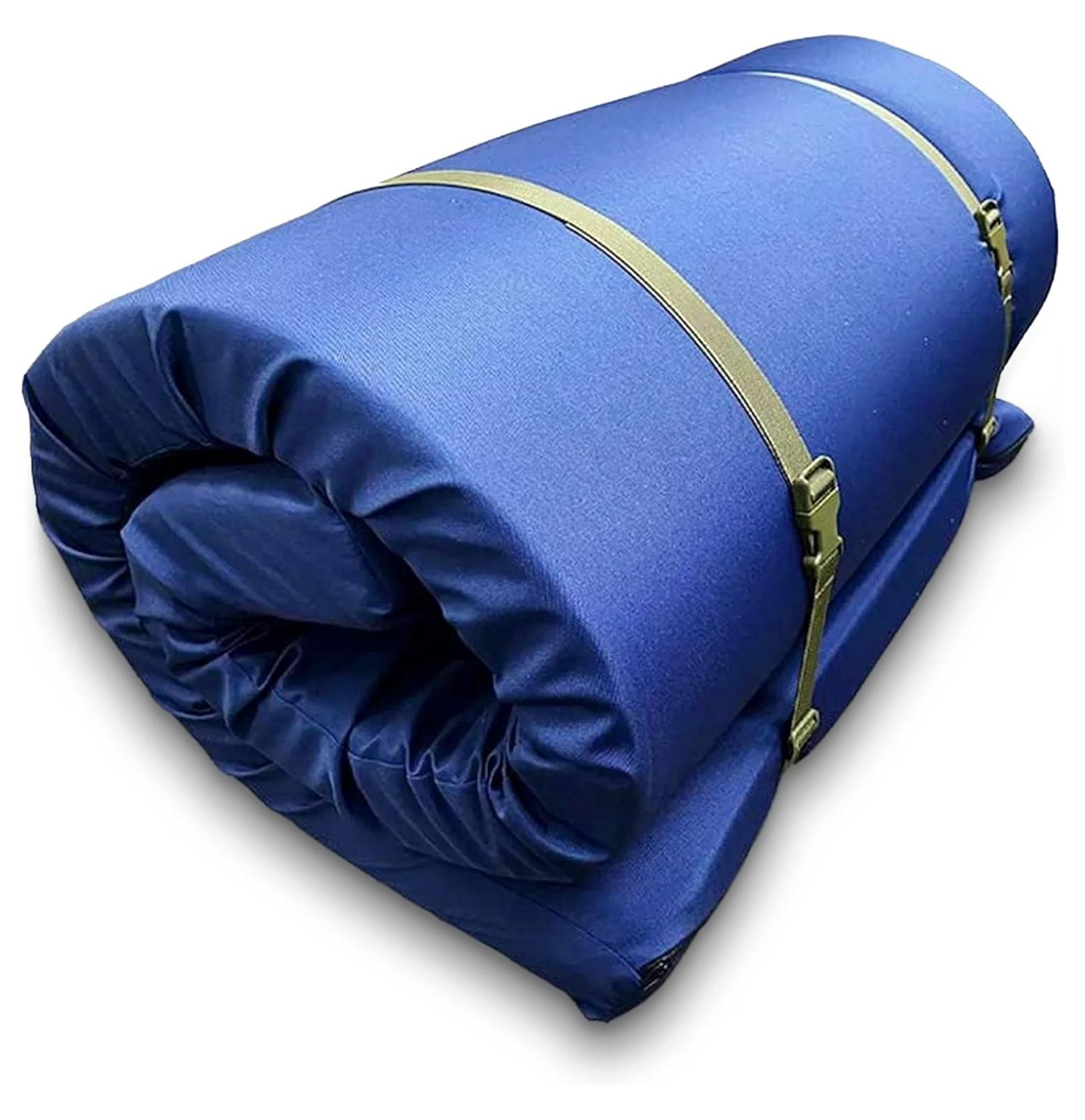4" x 26" x 64" Memory Foam Roll-Up Camping Mattress with Water ...