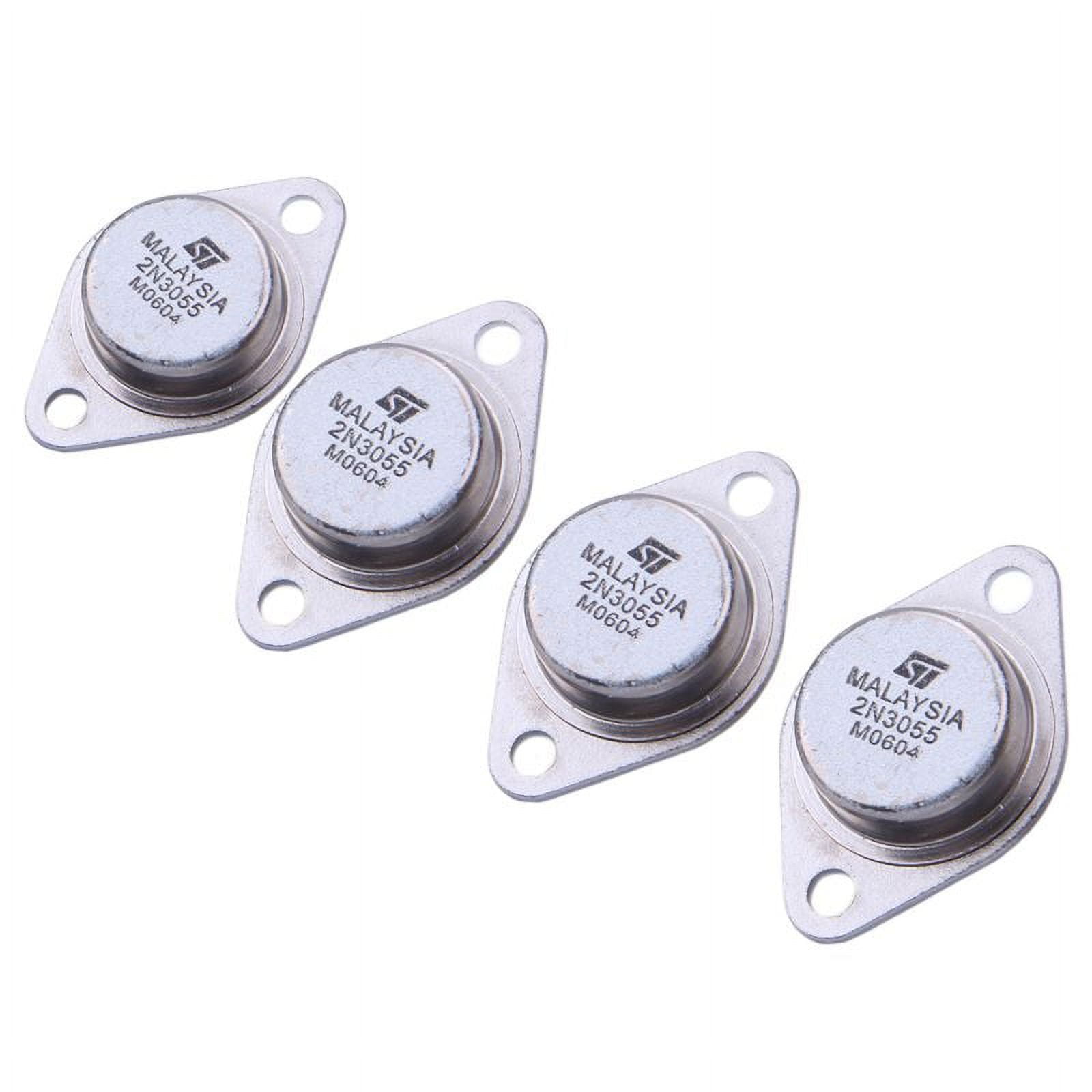 4 x 2N3055 15A 60V NPN AF Audio Power Transistor TO-32Xk680 - Walmart.com
