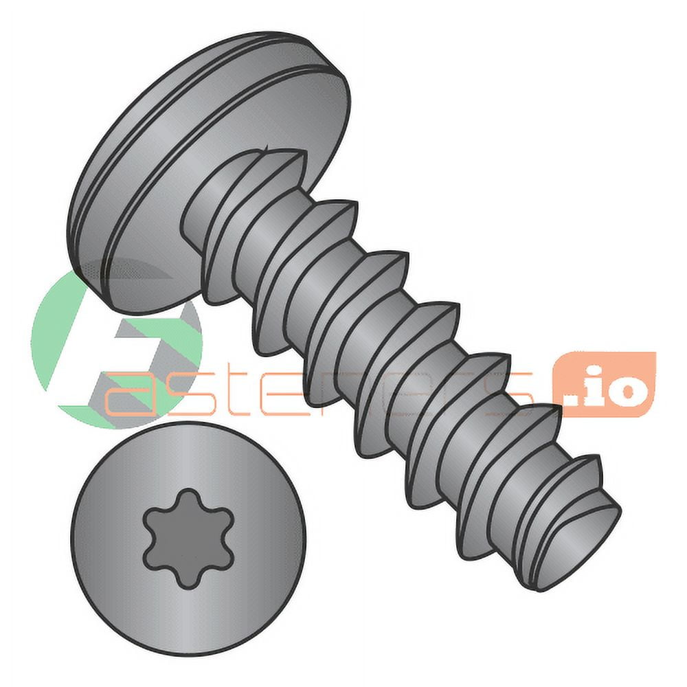 #4 x 3/8" Thread Forming Screws 48-2 Trilobe / Six-Lobe (Torx) / Pan ...