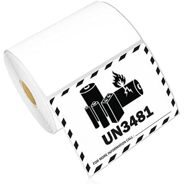 4" x 3" Direct Thermal Labels - Compatible with Zebra & Rollo Desktop ...