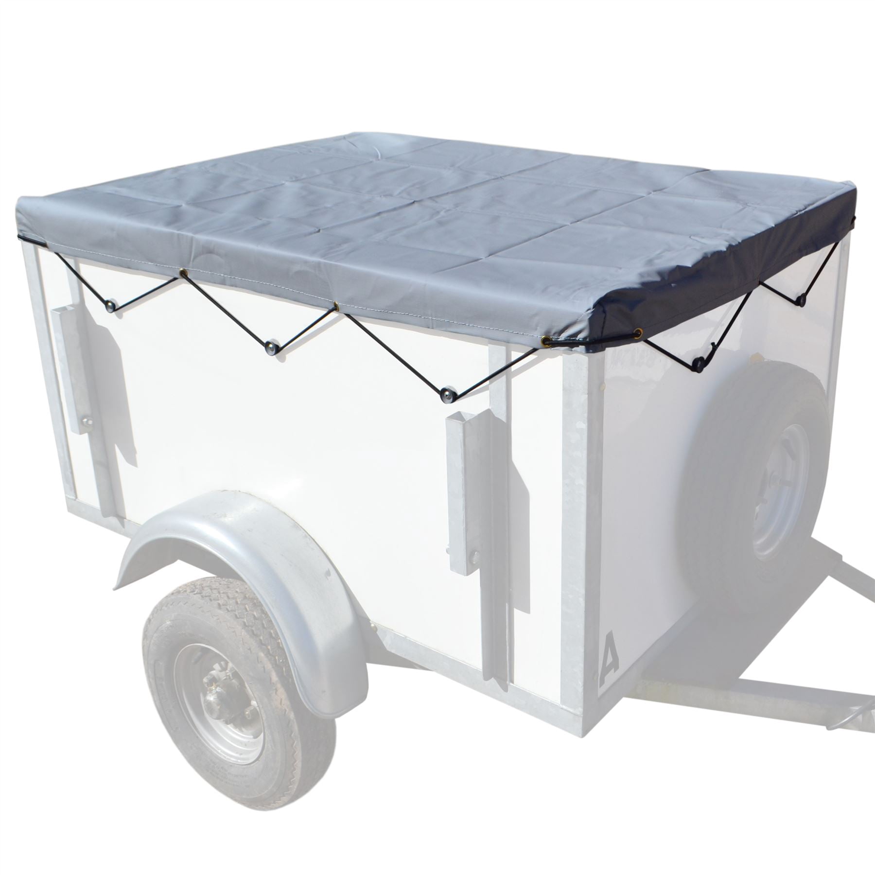 4' x 3' ft (122x91cm) Trailer Cover With Elastic Cord Eyelets Erde ...