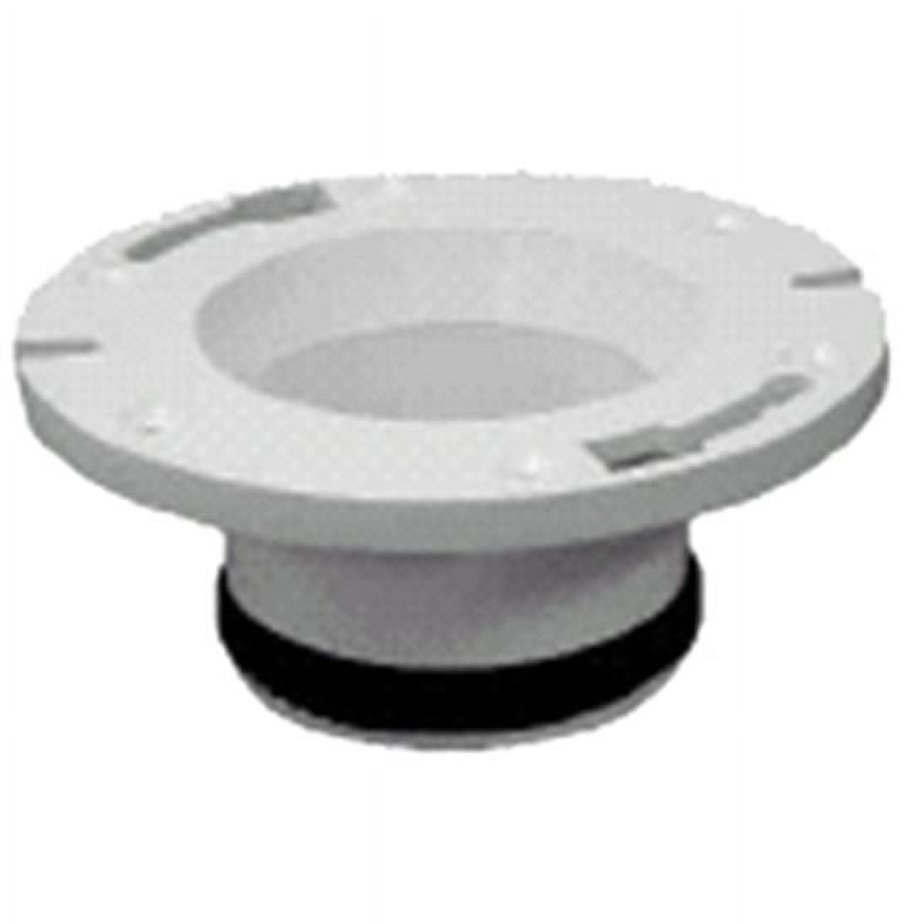 4 x 3 in. 2-Finger PVC Closet Flange - Walmart.com