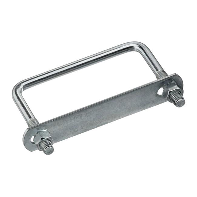 4 x 3 in. Steel Square U-Bolt Zinc Plated - Walmart.com