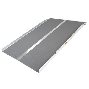 Silver Spring Portable Lightweight Multi-Fold Aluminum Wheelchair Ramp ...