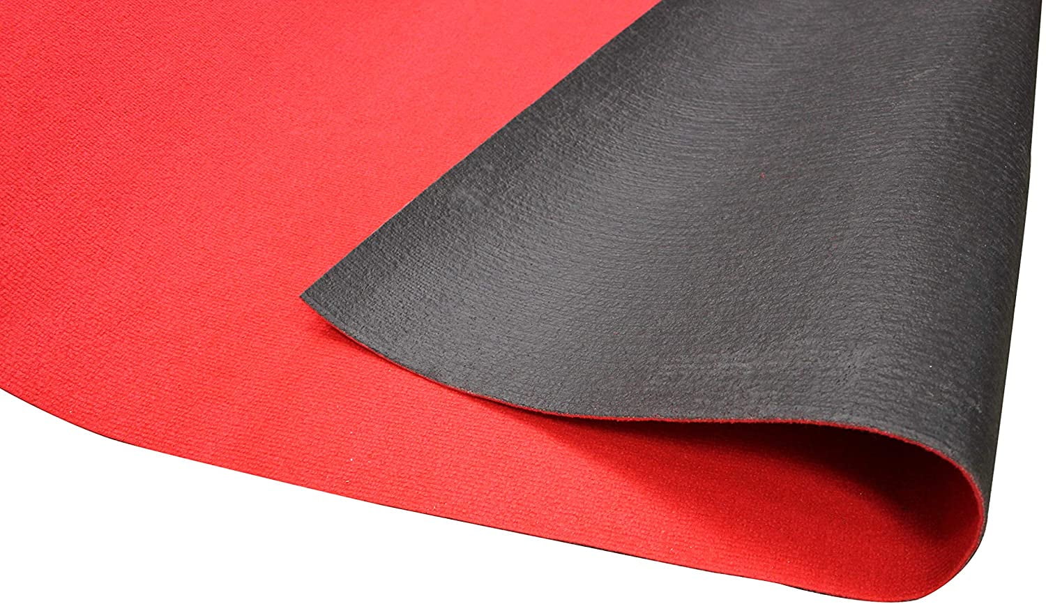 4' x 30' Bright Red Aisle Runners with Durable Non-Skid Marine Backing ...