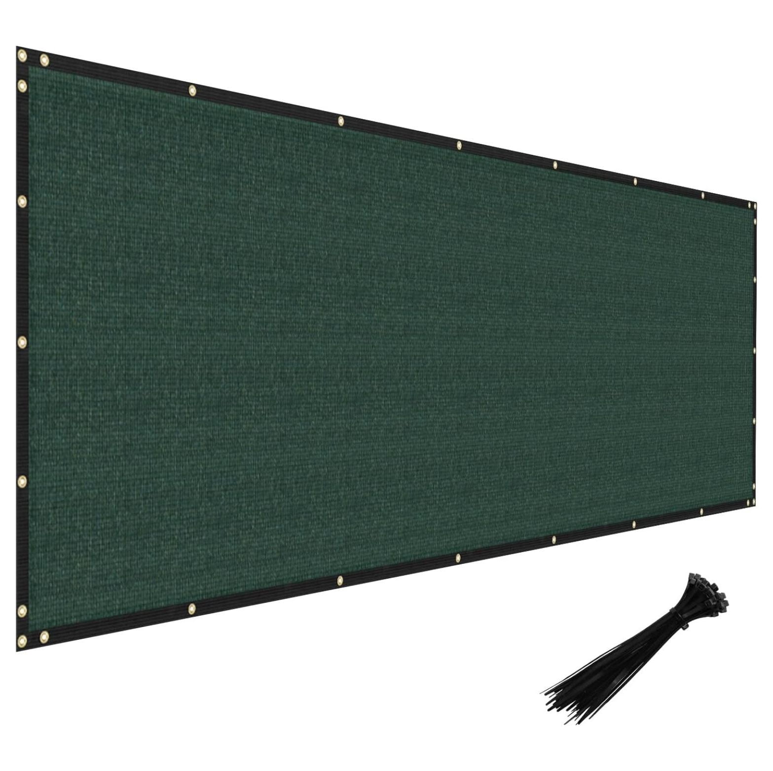 Unbranded 4 Ft x 30 Ft Green Fence Screens, Privacy Heavy Duty ...