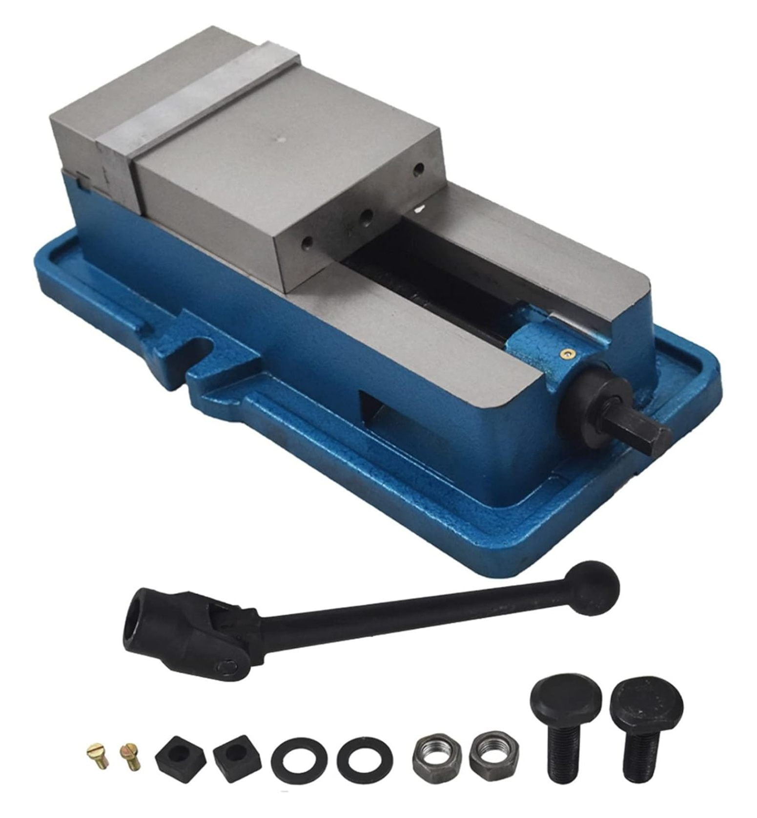 4 x 4-1/8 Precision Mill Vise Without Base, Lockdown CNC Milling ...