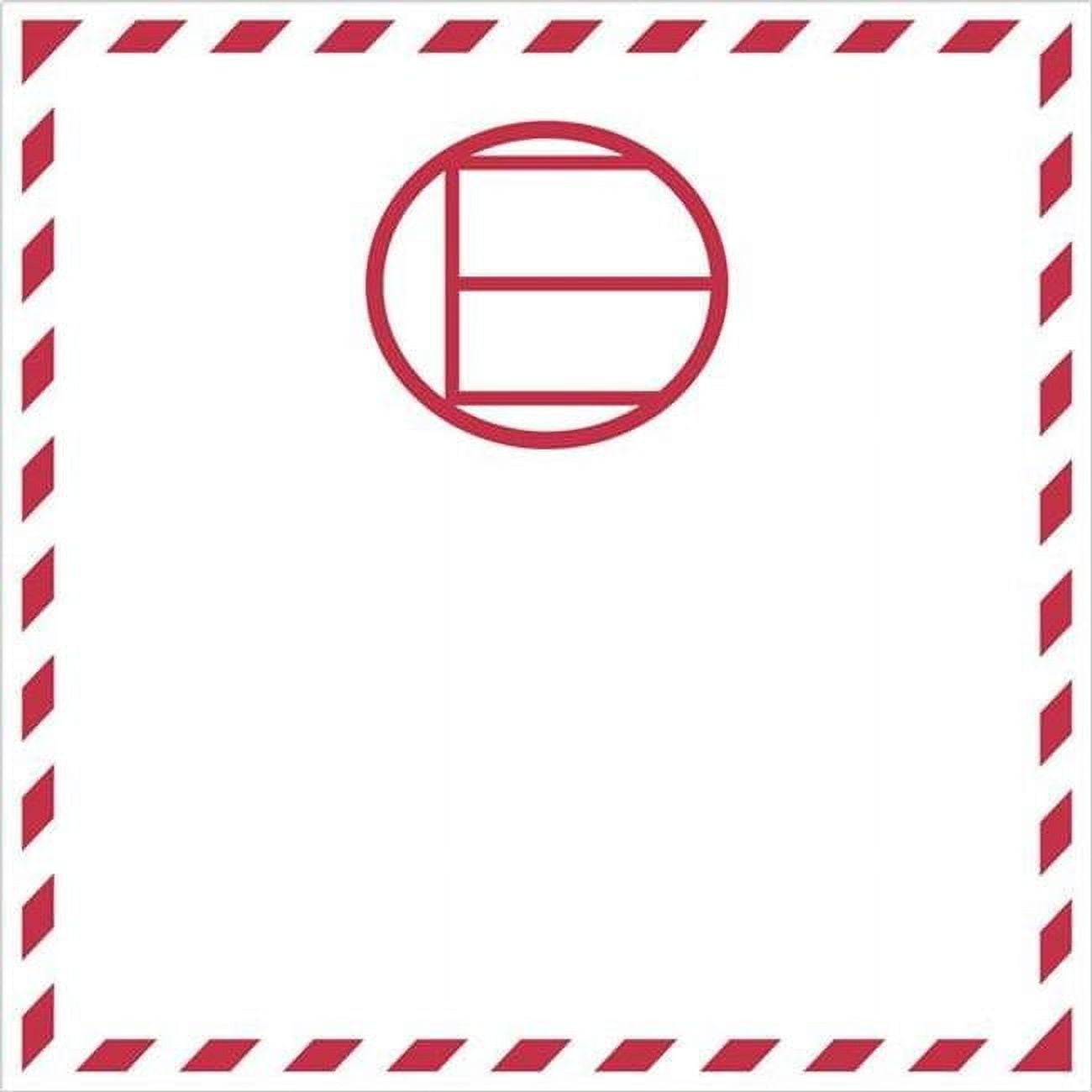 4 x 4.25 in. - Air Labels Excepted Quantities Labels, Red, White ...