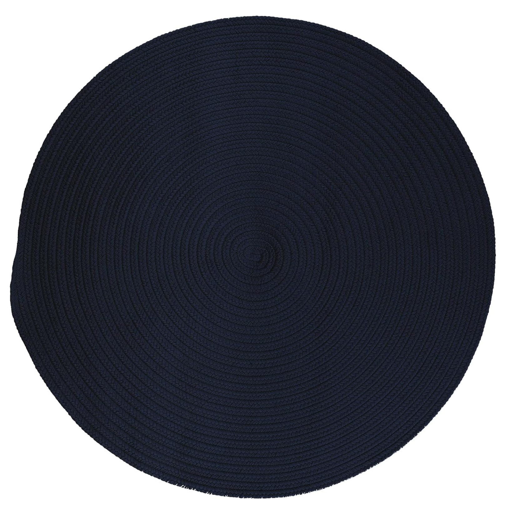 4 x 4 Feet Navy Outdoor Rug Colorful Polypropylene Rug for Damp Spaces ...