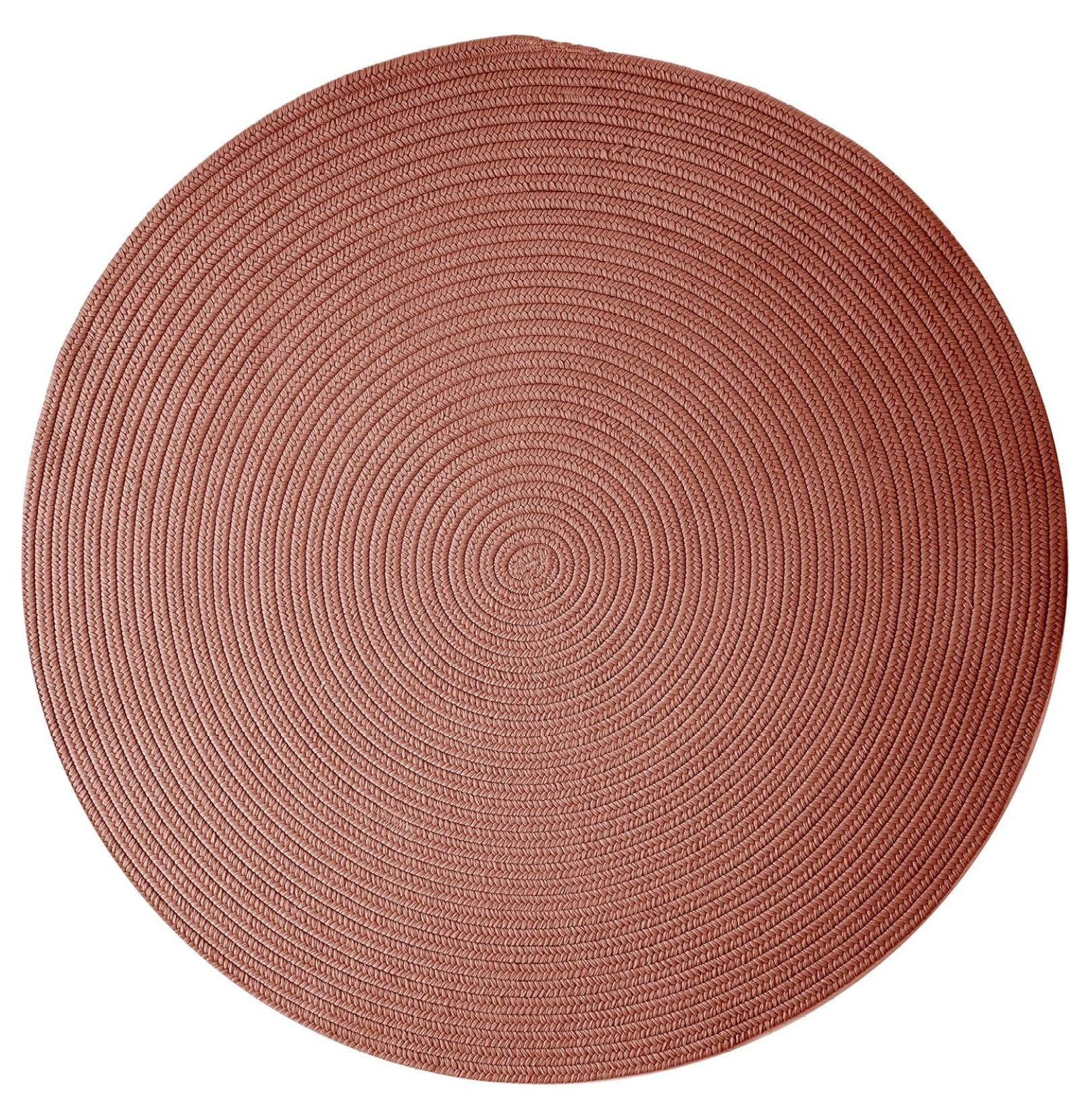 4 x 4 Feet Terracotta Outdoor Rug Polypropylene Rug for Damp Spaces and ...