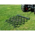 4'x4' Drag Chain Harrow - Multi Action, ATV Hitch- 90"L, 1/2" Tines ...