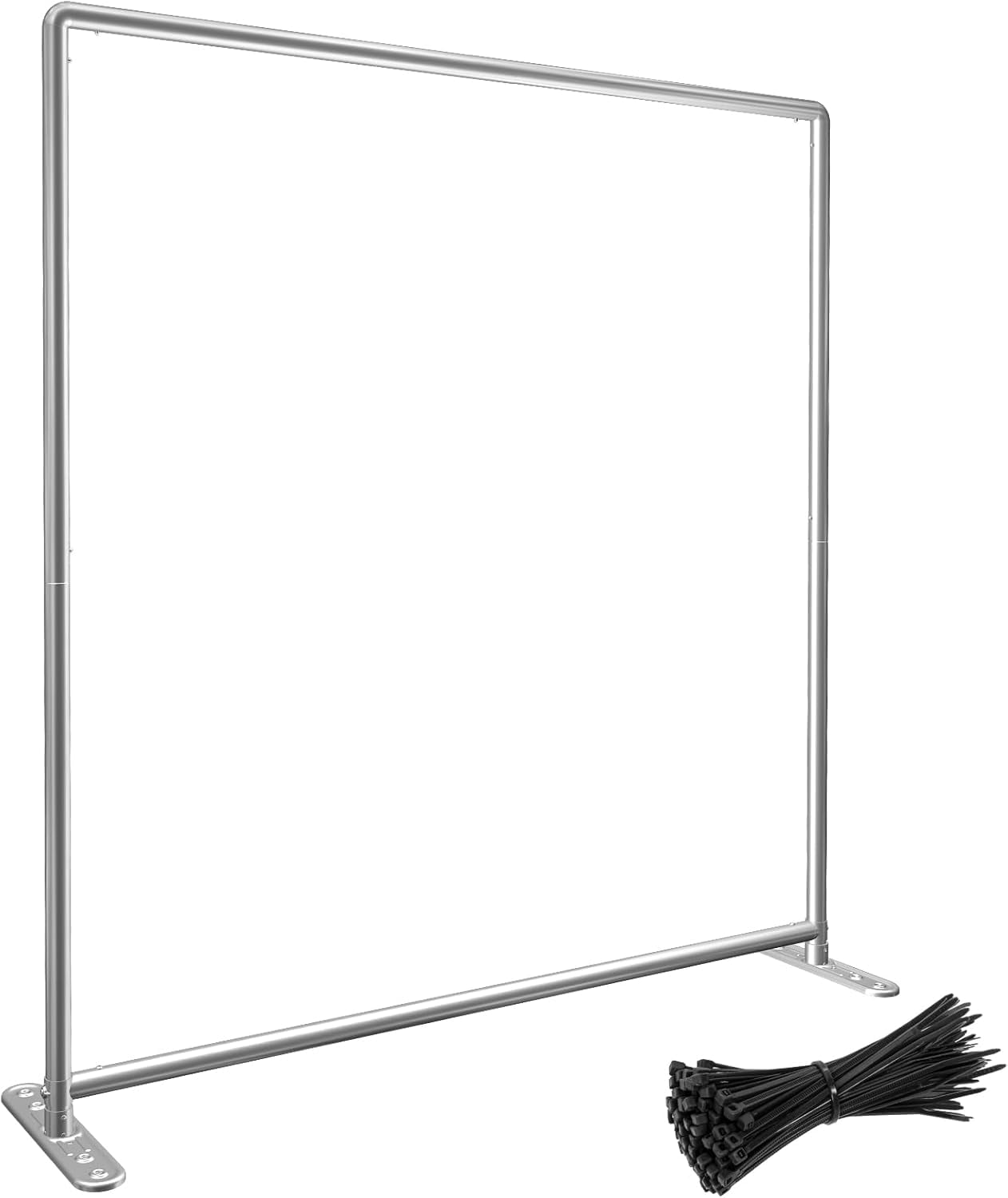 4' x 4' Outdoor Stand, Stainless Steel Frame Indoor Outdoor Grounded ...