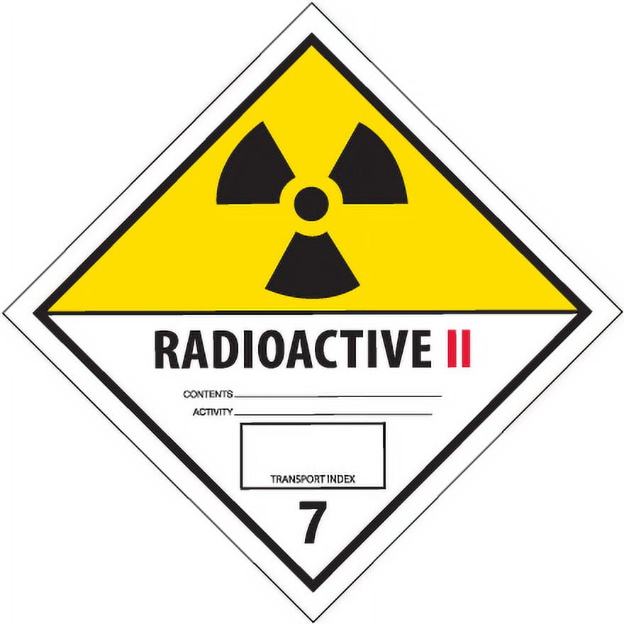 4" x 4" - "Radioactive II" Labels - 500 Per Roll - Walmart.com