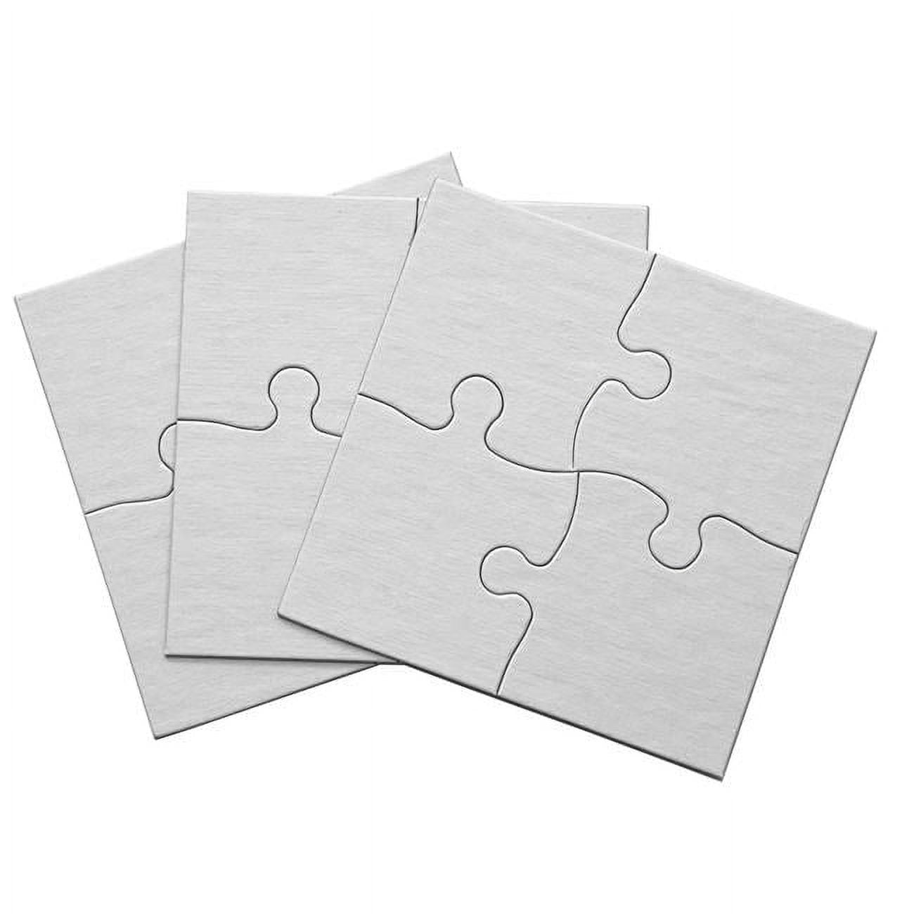 4 x 4 in. 'Lil' Ones' Blank Puzzles - 4 Piece - 24 Per Pack - Walmart.com