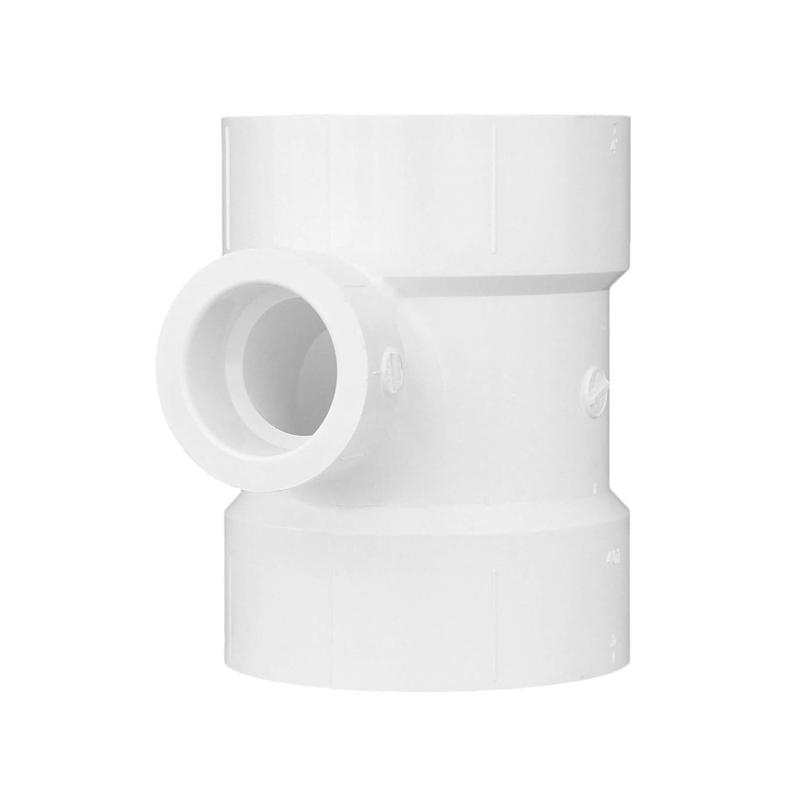 4 x 4 x 1 1/2 DWV Sanitary TEE REDUC DWV (Drain, Waste and Vent) (5 ...