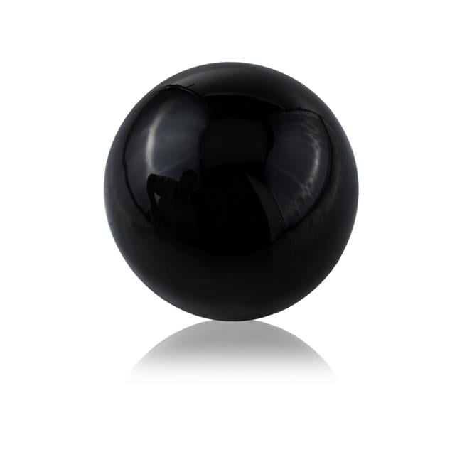 4 x 4 x 4 in. Black Aluminum Sphere - Walmart.com