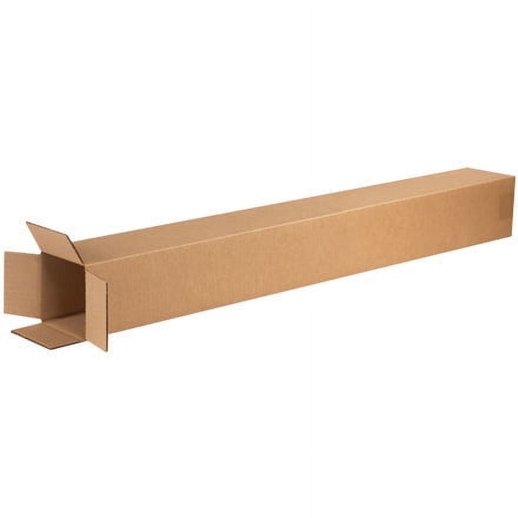 4 x 4 x 40" Recyclable Corrugated Cartons, Kraft 25/Case - Walmart.com