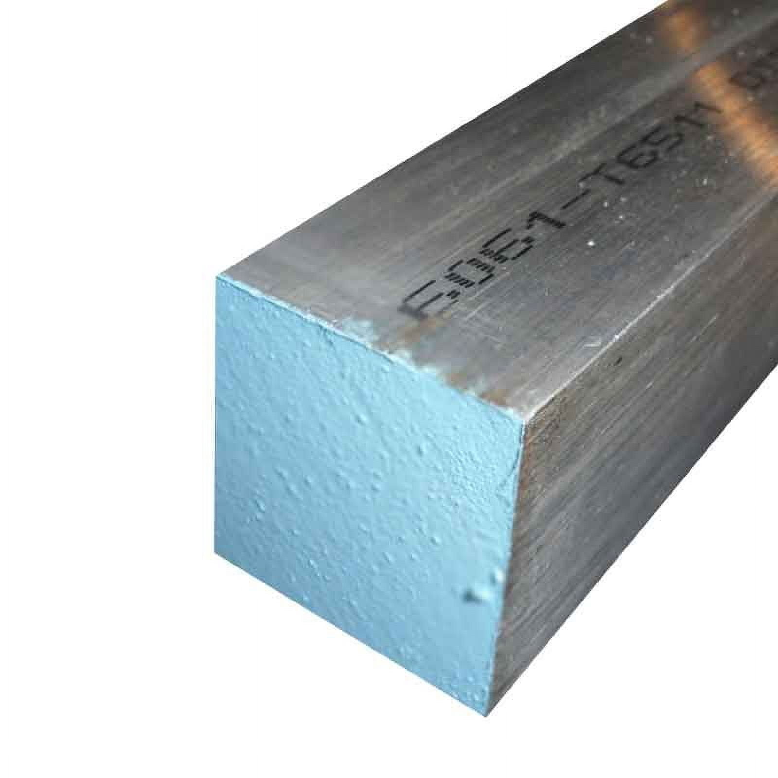 4" x 4" x 9", 6061-T6511 Aluminum Square Bar - Walmart.com