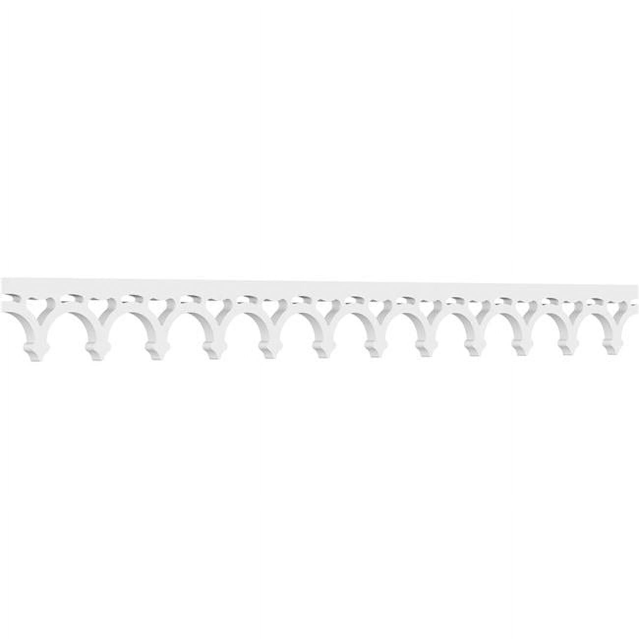 4 x 48 in. Pitch 0.62 in. Stanley Architectural Grade PVC Running Trim ...